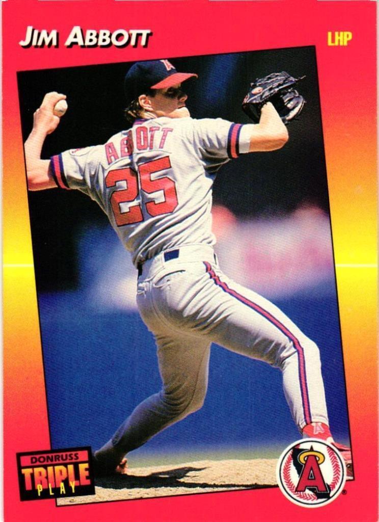 JIM ABBOTT CARD #204 BUY ANY 2 ITEMS FOR 50% OFF B1006R1S2P16 | eBay