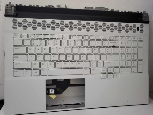Genuine Dell Alienware M17 R3 Laptop Palmrest US KEYBOARD BROKEN P/N ...
