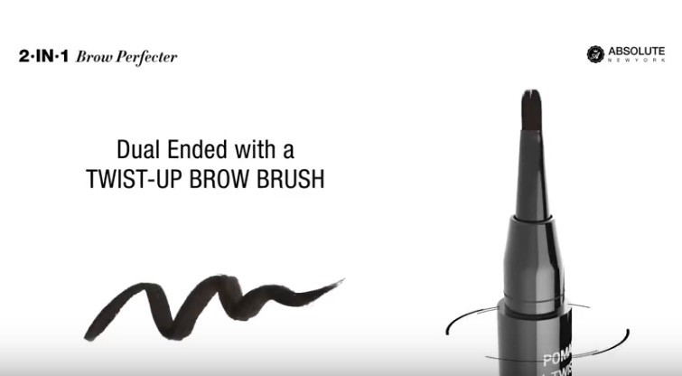 Absolute 2 in 1 Brow Perfecter - Chocolate for sale online | eBay