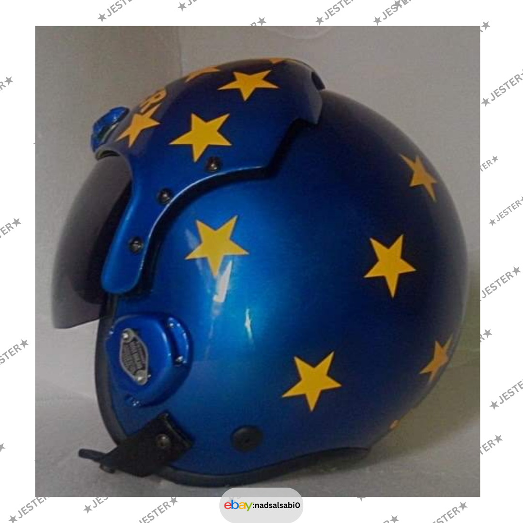 HGU-33 TOP GUN"JESTER" FLIGHT HELMET NAVAL AVIATOR (OXYGEN MASK NOT ...