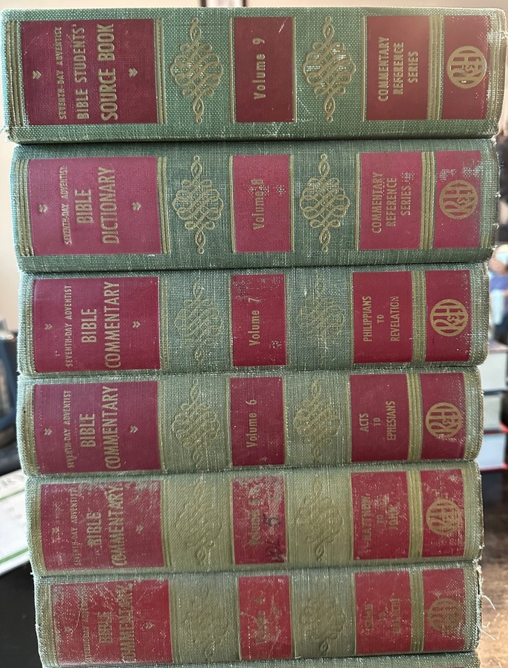 SEVENTH DAY ADVENTIST BIBLE COMMENTARY SET - VOLUMES 1-9 | eBay UK