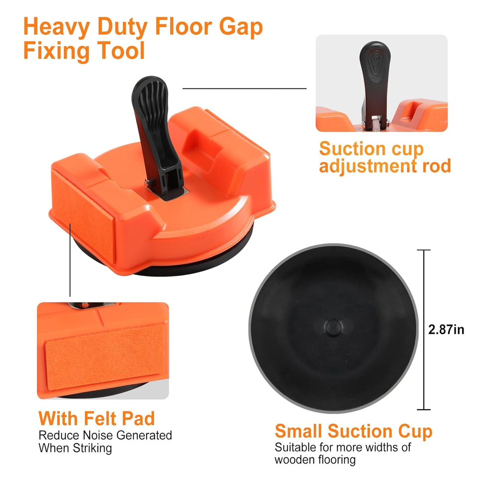 Heavy Duty Floor Gap Fixer Tool Rubber Mallet Laminate Flooring Tools ...
