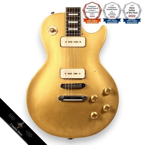 Aria Pro II LS600P Gold Top 1980 Mahagoni Korpus P90 | eBay.de