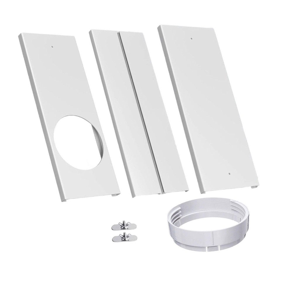 Portable Air Conditioner Window Kit for Ducting Exhaust Hose PVC Vent ...