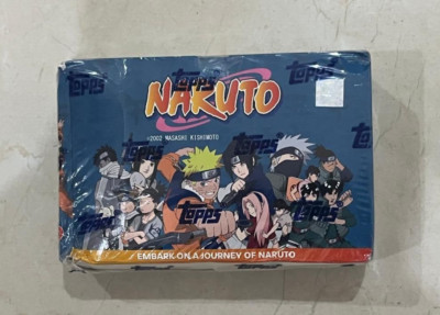 Topps Animax 2024 Official Naruto Collectible Card Game (Flow Pack of ...