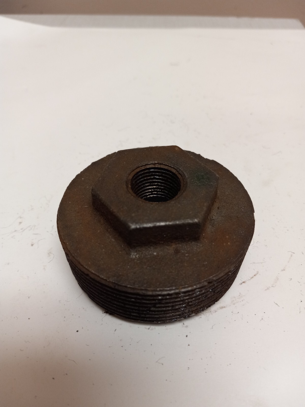 2" x 3/8" x 3/8" Double Tapped Tank Bushing Black - Made in USA | eBay