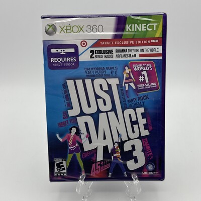 Just Dance 3 (Microsoft Xbox 360, 2011) Brand new Sealed - Includes ...