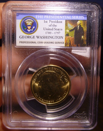 2007 P George Washington Dollar PCGS MS 66 Position B | eBay