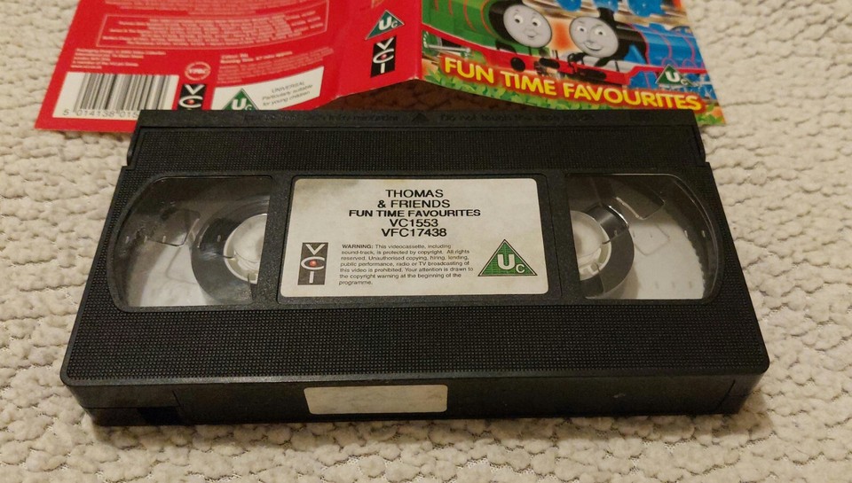 Thomas & Friends - Fun Time Favourites (2000) VHS Tape Video Tank ...