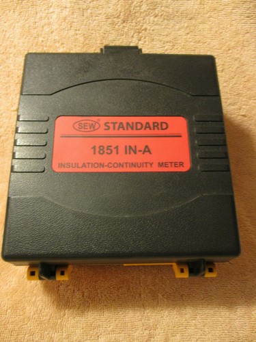 Sew Standard 1851 IN -A Digital Insulation-Continuity Meter | eBay ...