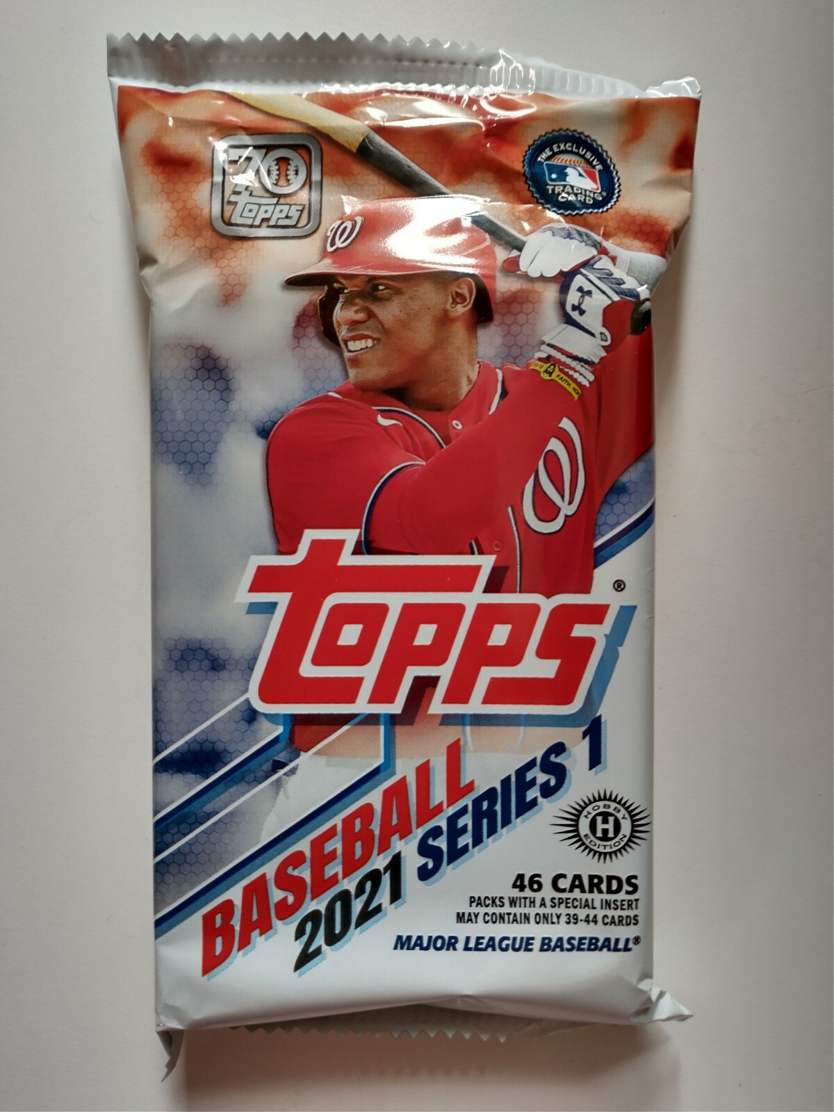 2021 Topps Series 1 HTA Jumbo Baseball 46 Card Pack NIP Autos Relics ...