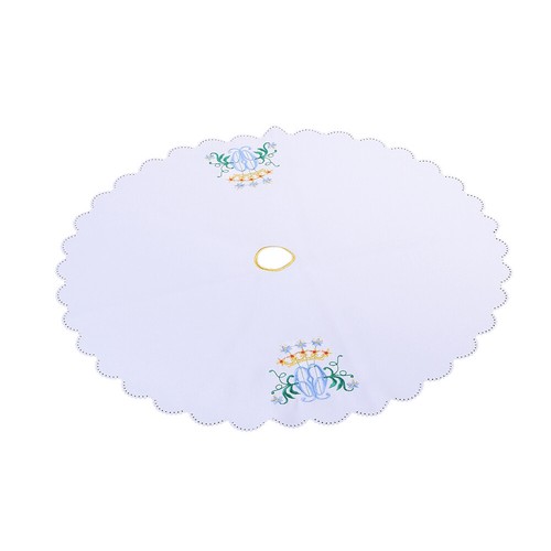 Church Clergy Priest Altar Cloths Flower Embroidered Pall Cover Chalice ...