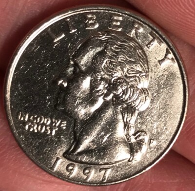 Shimmed 1997 U.S. Quarter Shell, Chazpro | eBay