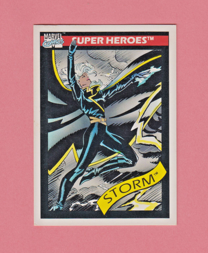Storm Card - 1990 Impel Marvel Universe Series 1 #24 | eBay