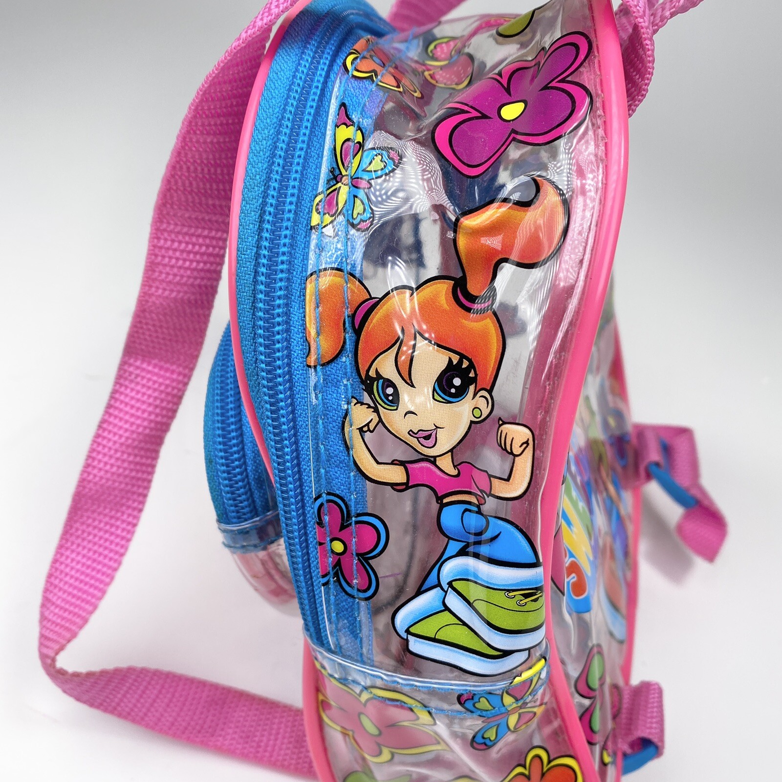 Vtg Lisa Frank Clear Mini Backpack Sweet Diva Girls R… - Gem