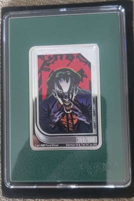 2025 Agoro The Art of DC Comics Trading Coins 1 oz Silver Coin #369/500 ...