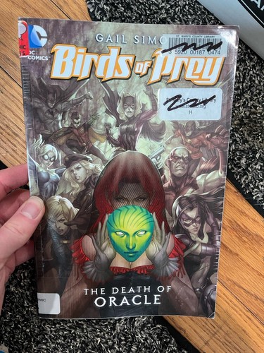 BIRDS OF PREY THE DEATH OF ORACLE DC COMCIS TPB TRADE PAPERBACK 2011 ...