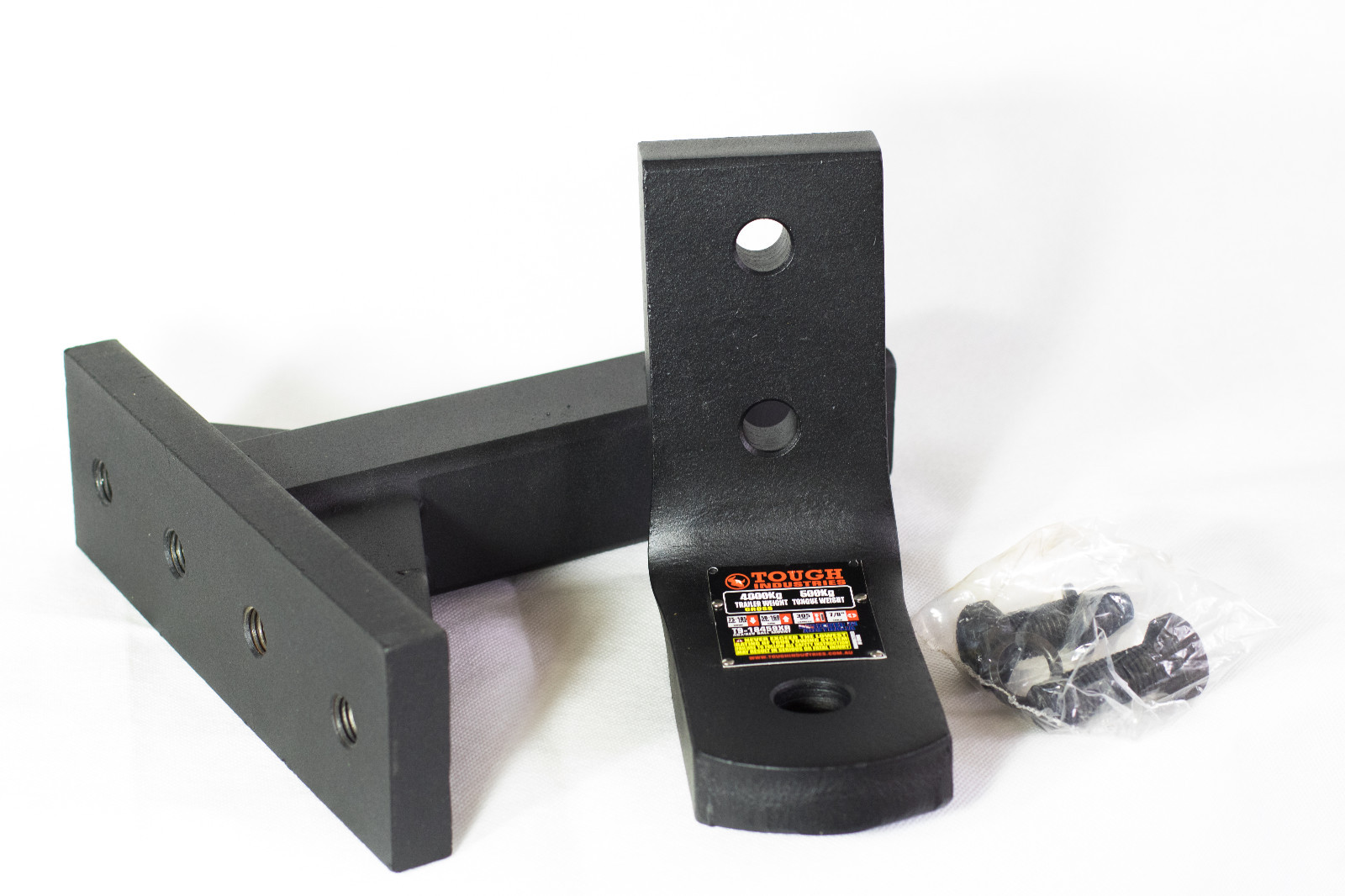 Heavy Duty 4000KG Adjustable Tow Bar Mount Tow Ball Tongue Hitch GT ...