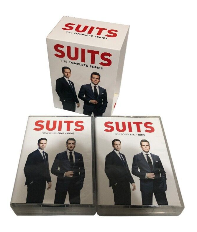 Suits Complete TV Series Season 1-9 (DVD Box Set 35-Discs) US Seller ...
