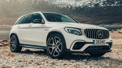 2017 Mercedes Amg Glc 63 S Uk Wall Art Print Poster Pick a Size Lot Up ...