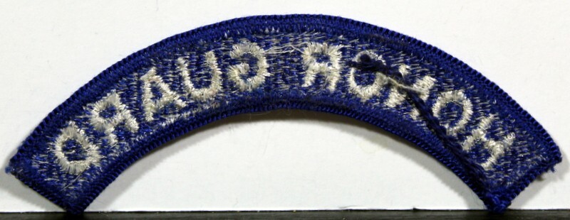 US Army 3rd Infantry Regiment Honor Guard Blue & White Tab Patch ...