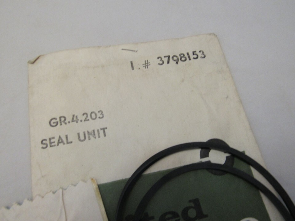NOS 1962-65 Chevy Vette Impala Powerglide Trans Front Pump Gasket Kit ...