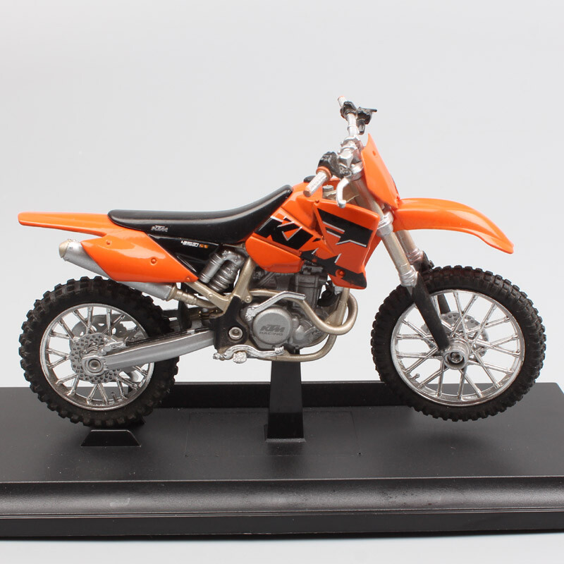 1:18 Welly KTM 450 SX Racing dirt bike Motocross model Diecast Toy ...
