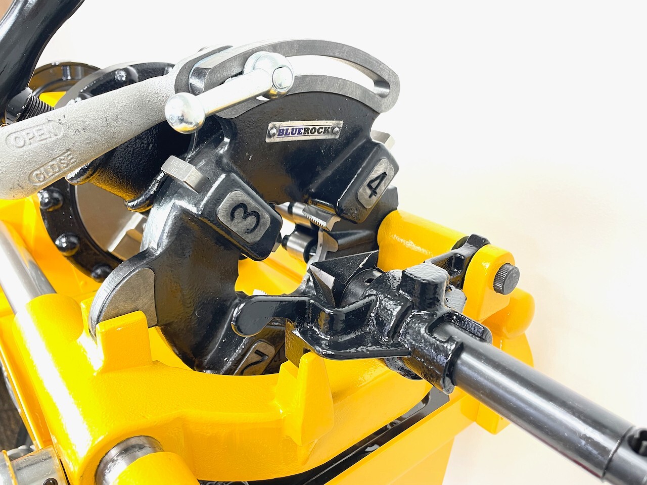 BLUEROCK PTM50-C Electric Motorized Pipe Threader Threading Machine ...