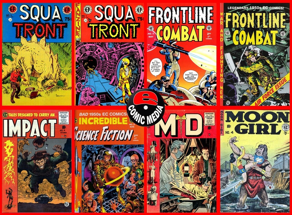 EC Comic Collection On PC DVD Rom (CBR Format) | eBay