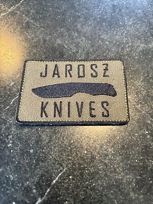 Jarosz Knives Tactical Morale Patch Logo Rare 3” Hook Loop Ka-Bar Subdued | eBay