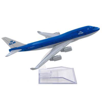 16cm Aircraft B747 KLM Royal Dutch Airlines Model Alloy Plane Boeing ...