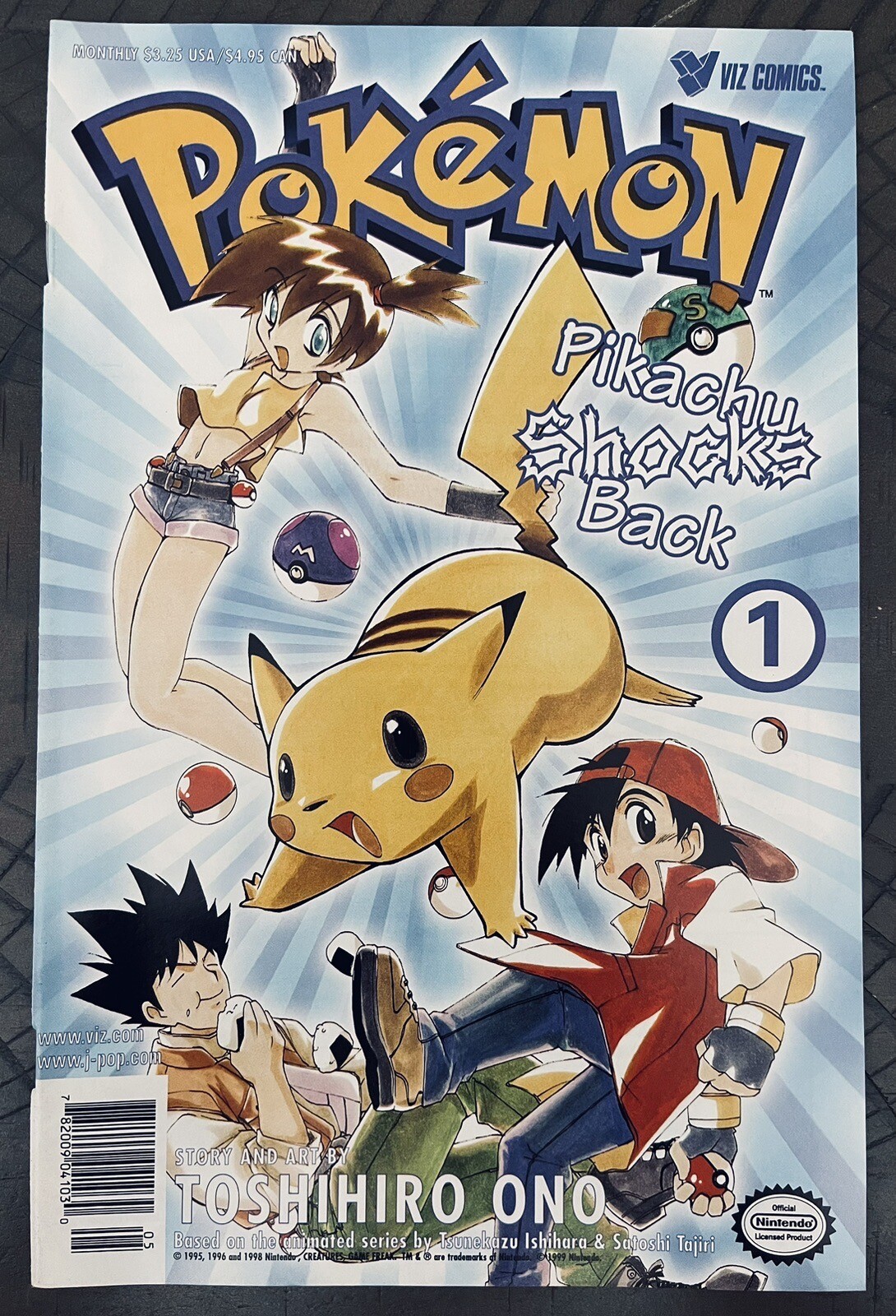 Pokemon Pikachu Shocks Back #1 /VIZ COMICS 1999 - MINT/NEAR MINT | eBay