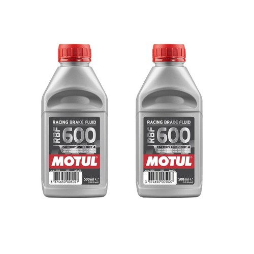 Motul RBF 600 FL - 1L AM - Fully Synthetic DOT 4 Racing Brake Fluid (2 ...