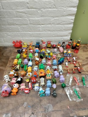 Lot Of 94 Wind Up Toys TOMY HANS Pacman Star Fleet Bend Ems Push ...