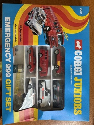 Vintage 1970's Corgi Juniors No 3021 Emergency " 999 " Gift Set. | eBay UK