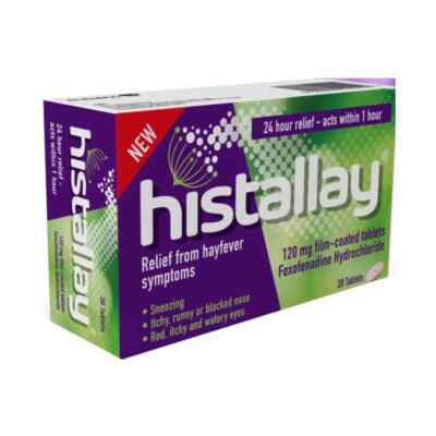 Histallay Hay Fever Relief 120mg 30 Tablets | eBay UK