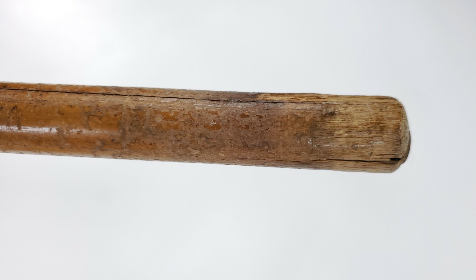 Antique Malacca Shaft Walking Stick Cane with Brass F… - Gem