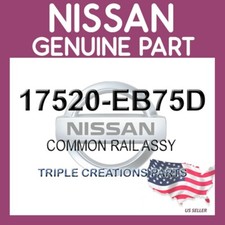 17520EB35A Genuine Nissan Common Rail Ass 17520-eb35a for sale online ...
