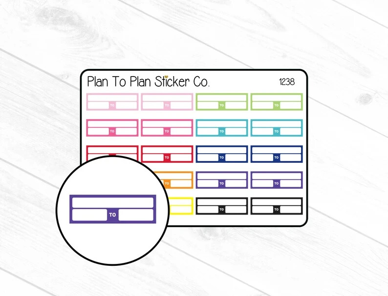 1238~~Schedule Tracker Planner Stickers. | eBay