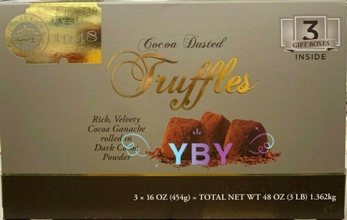 Chocmod Prestige Confiseur Cocoa Dusted Truffles 3 boxes-16 oz, Total ...