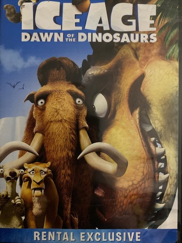 Ice Age Dawn Of The Dinosaurs DVD 2009 Movie Ray Romano John Leguizamo ...