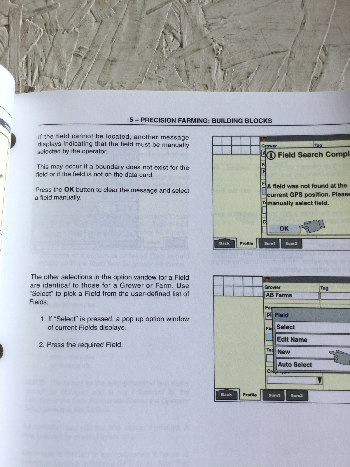Case AFS Pro 600 Display Operators Manual | eBay