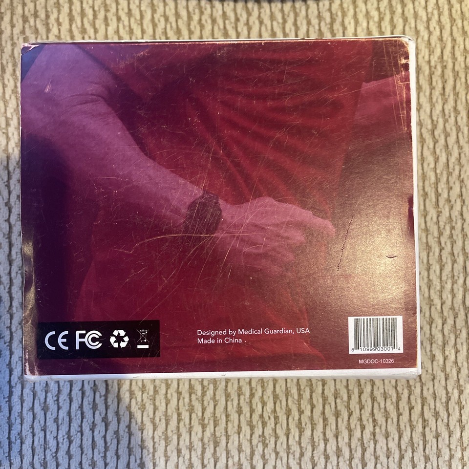 New Medical Guardian Freedom Guardian Medical Alert Smartwatch - Black ...