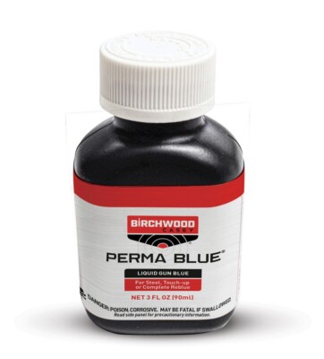 Birchwood Casey Perma Blue Liquid Gun Blue 3 Fluid Ounces Bottle ...