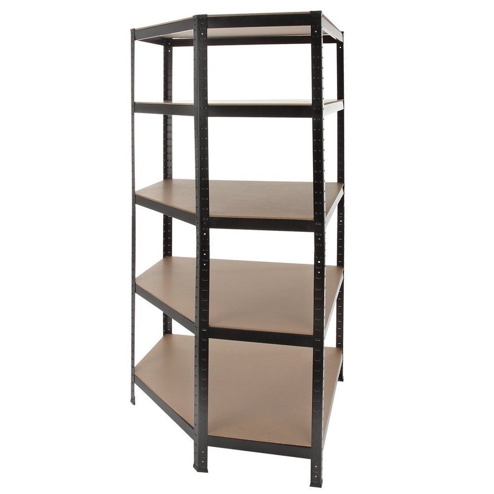 5 Shelf Boltless Shelving Display Unit H/DStorage Rack for Garage Sheds ...