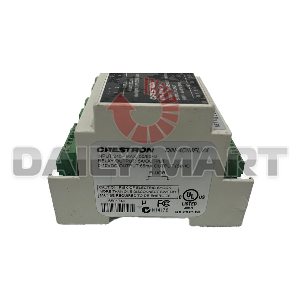 Used & Tested CRESTRON DIN-4DIMFLV4 Dimming Module | eBay