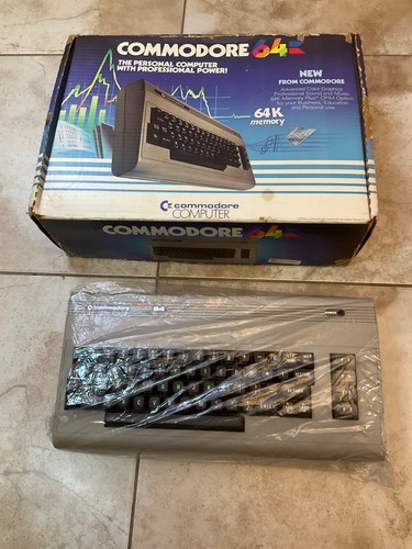 Commodore 64 Computer In Original Box!! Immaculate Condition!! | eBay