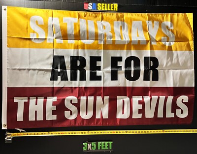 Football Flag FREE SHIPPING Arizona State Sun Devils NFL NCAA Beer USA ...
