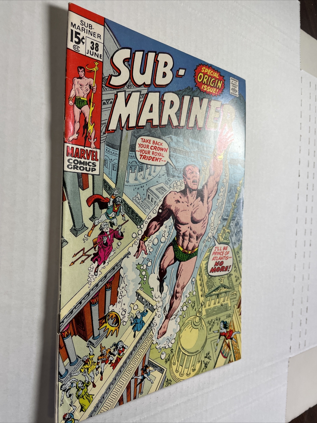 Sub-Mariner #38 (Marvel Comics June 1971) for sale online | eBay