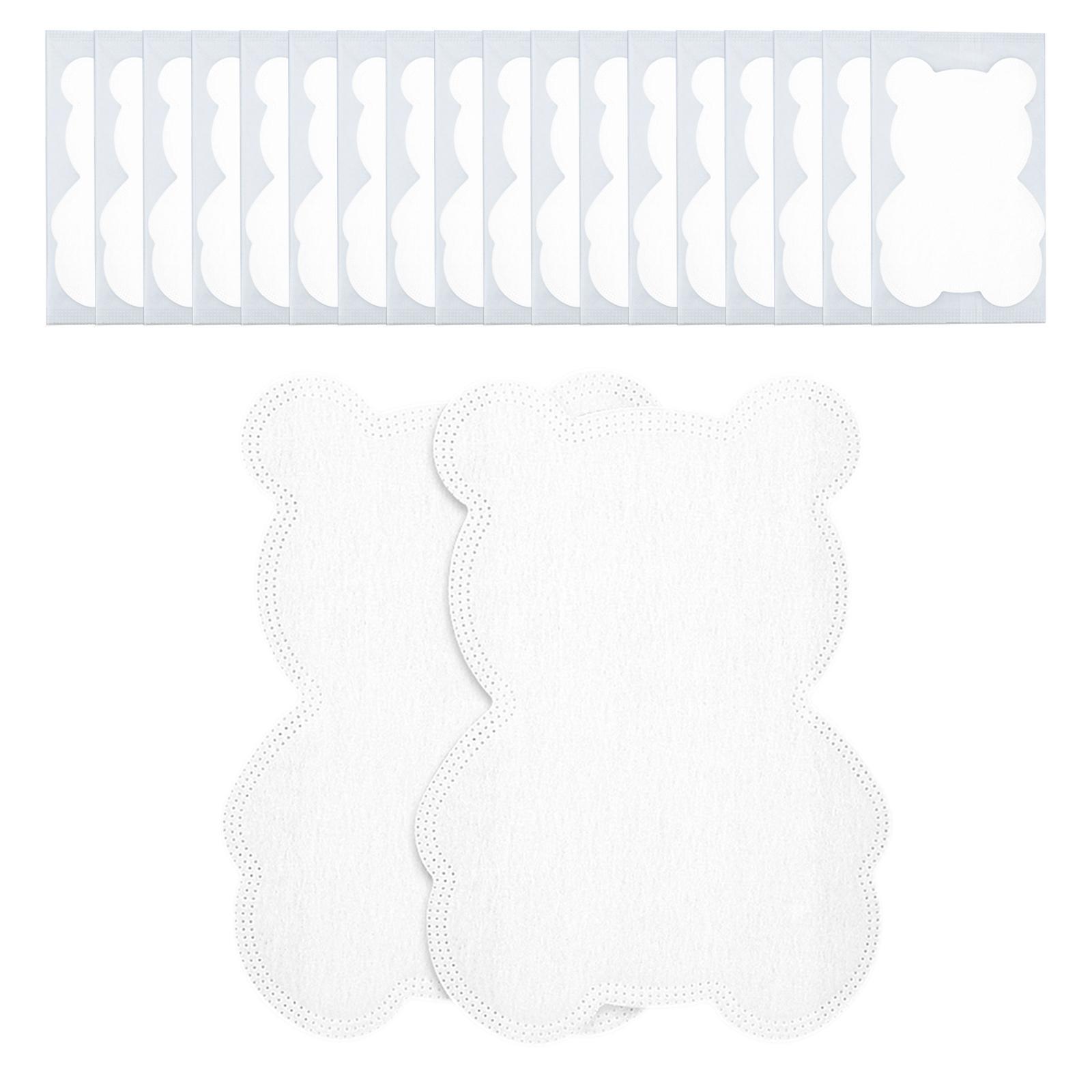 20 Pieces Disposable Underarm Pads Microporous Fine Mesh Structure ...